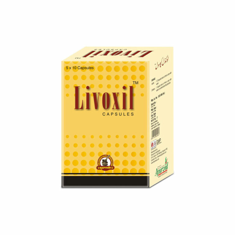 Herbal Liver Cleanse Pills to Detox Liver, Ayurvedic Livoxil Capsules